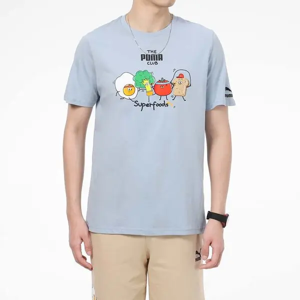 PUMA Club Graphic T-shirt - Blue