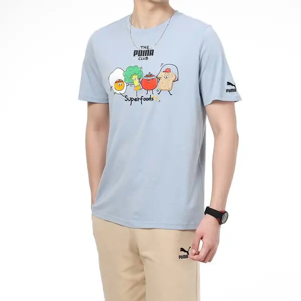PUMA Club Graphic T-shirt - Blue