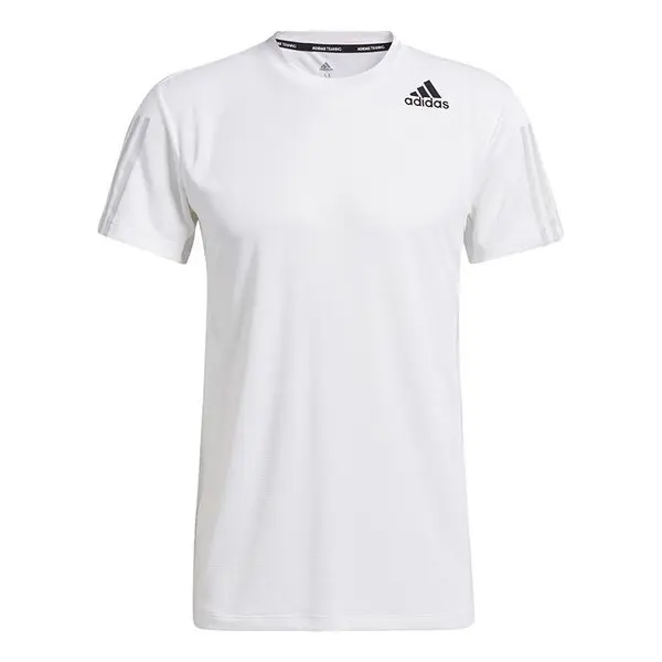 Adidas Training Sports Short Sleeve T-shirt - White
