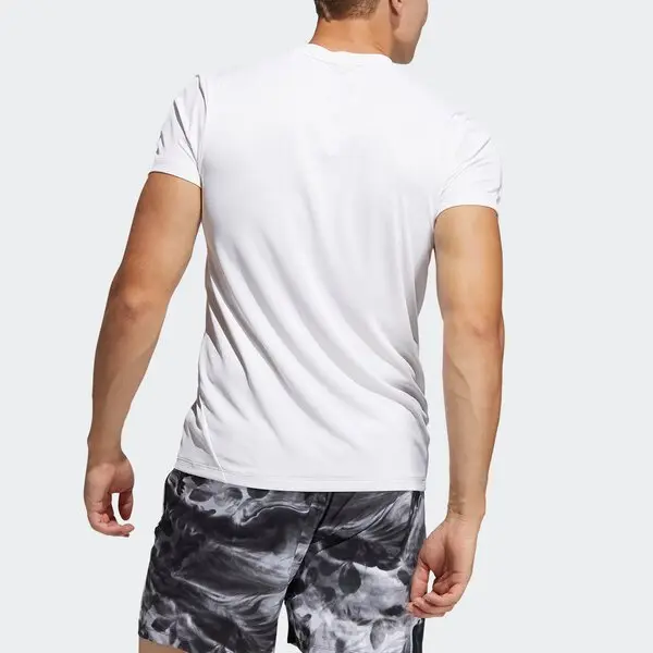 Adidas Training Sports Short Sleeve T-shirt - White