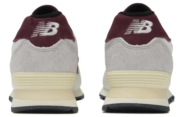 NEW BALANCE 574 Sneakers - White/red