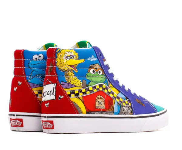 VANS X Sesame Street Sk8-hi High Top Sneakers