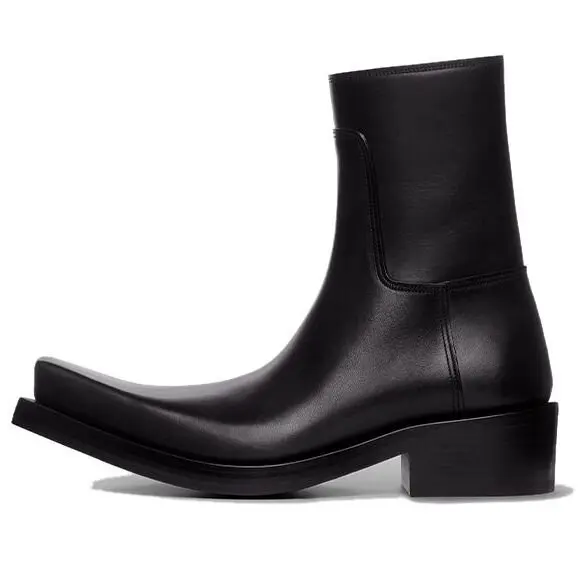 Balenciaga Santiago Booties - Black