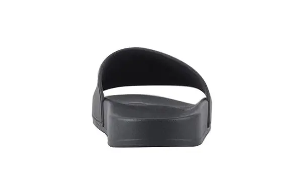 Balenciaga Logo Pool Slides - Black