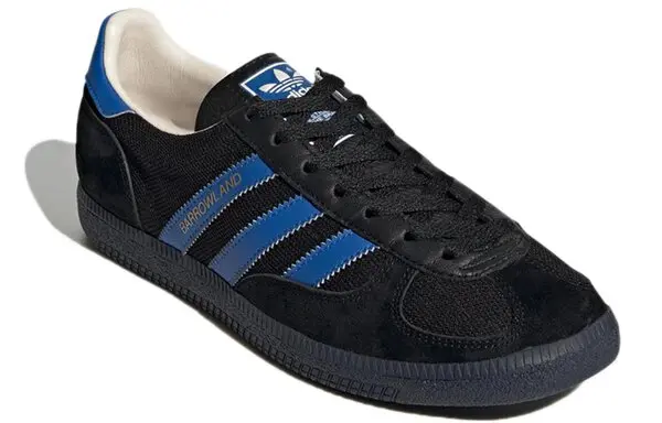 Adidas Barrowland Spzl "black Night Navy" Sneakers - Black/blue