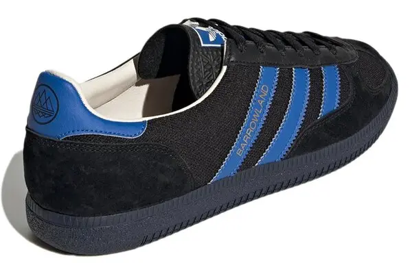 Adidas Barrowland Spzl "black Night Navy" Sneakers
