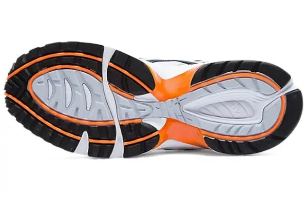 Asics Gel-1090 Low Top Sneakers - White/black/orange