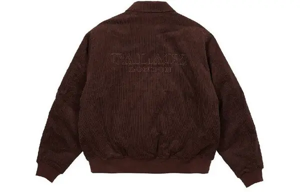 PALACE Ss23 Cord Ma-1 Bomber Jacket - Brown