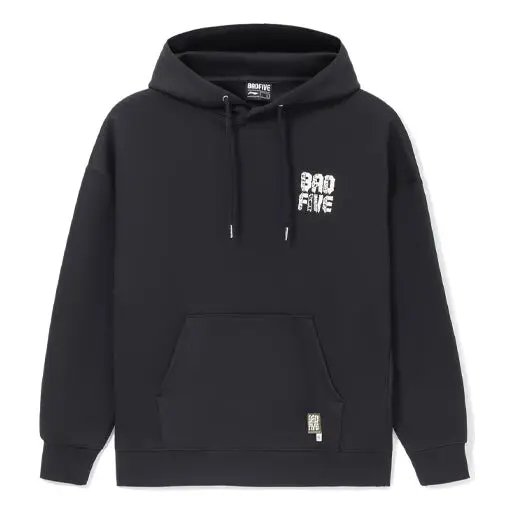 LI-NING Badfive Limited Series Loose Pullover Hoodie - Black