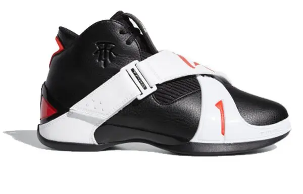 Adidas T-mac 1 High Top Athletic Sneakers - Black/white