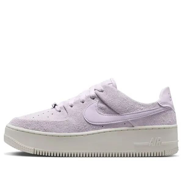 Nike Force 1 Sage Low Sneakers - Barely Grape/sail/barely Grape
