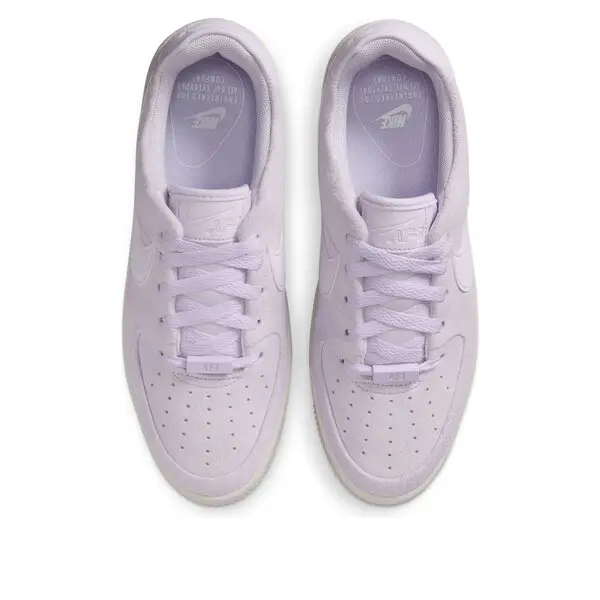 Nike Force 1 Sage Low Sneakers - Barely Grape/sail/barely Grape