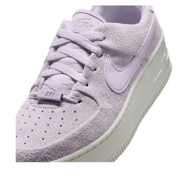 Nike Force 1 Sage Low Sneakers - Barely Grape/sail/barely Grape