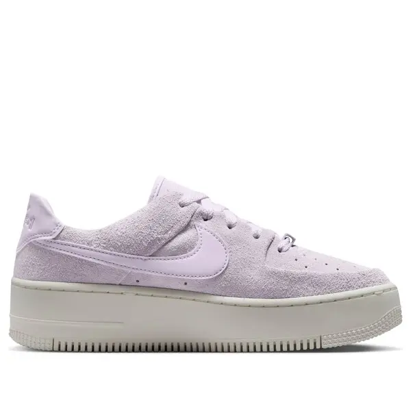 Nike Force 1 Sage Low Sneakers - Barely Grape/sail/barely Grape