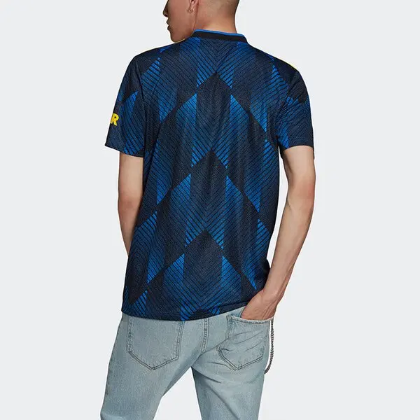 Adidas Manchester United 21/22 Third Jersey - Glow Blue