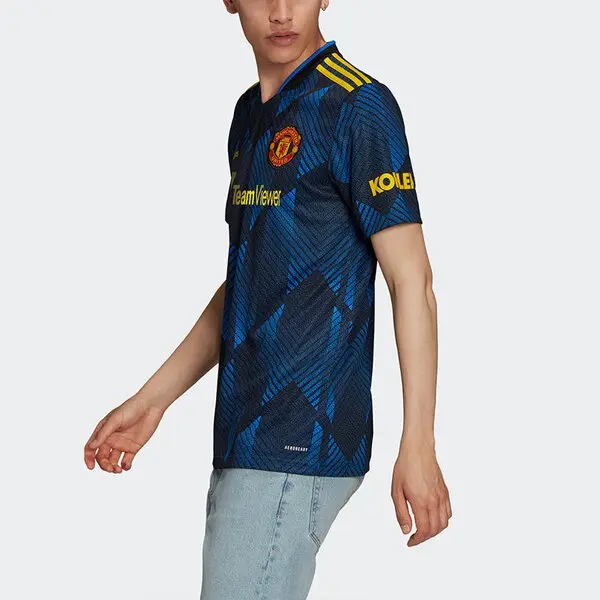 Adidas Manchester United 21/22 Third Jersey - Glow Blue