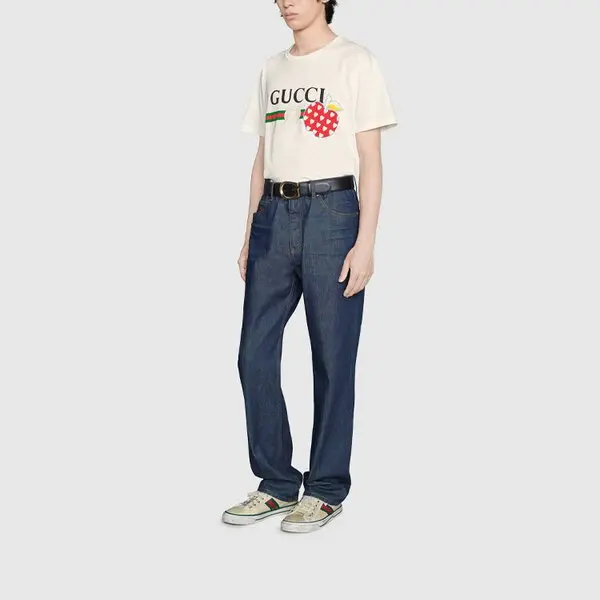 Gucci Les Pommes T-shirt - Ivory
