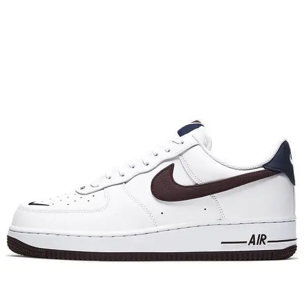 Nike Force 1 '07 Lv8 Sneakers - White/night Maroon-obsidian