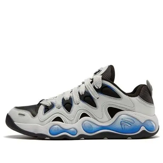 FILA FUSION X Mitchell & Ness Athletic Sneakers - Grey/black/blue