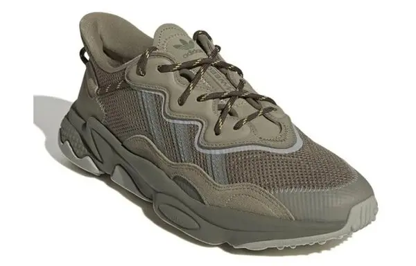 Adidas Originals Ozweego Casual Sneakers - Brown/gray/green