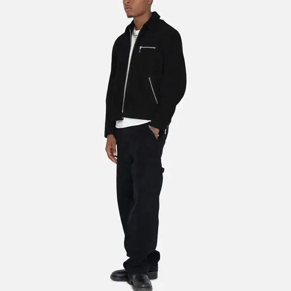 StÜssy 8 Ball Suede Bing Jacket