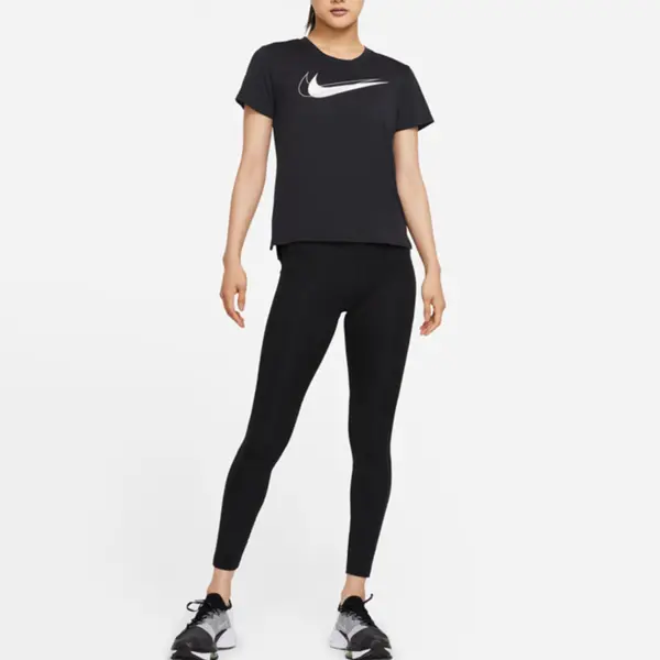 Nike Dri-fit Swoosh Running Top Short Sleeve