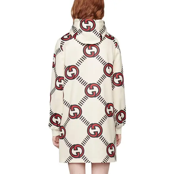 Gucci Interlocking G Technical Jersey Dress