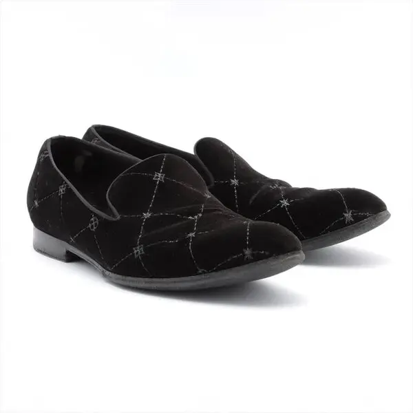 LOUIS VUITTON Auteuil Velvet Loafers