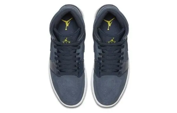 JORDAN 1 Mid 'armory Navy' Sneakers - Blue