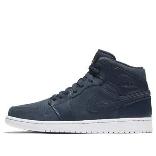 JORDAN 1 Mid 'armory Navy' Sneakers - Blue