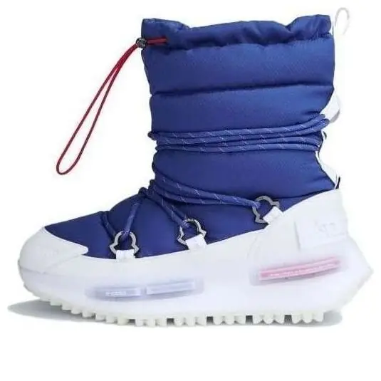 Adidas Originals Nmd Mid X Moncler Boots - Blue/white