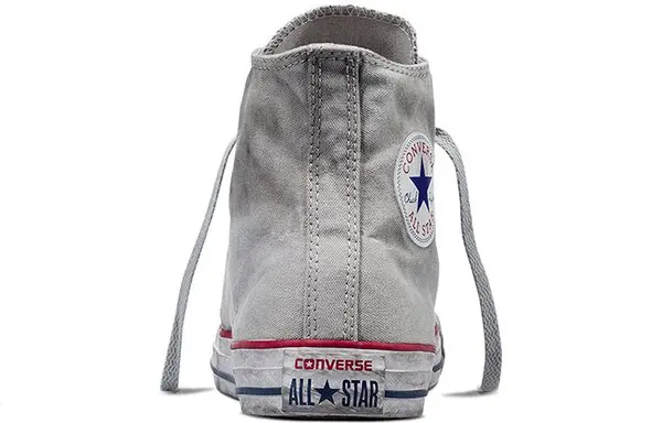 CONVERSE Chuck Taylor All Star Canvas Smoke High Top - White