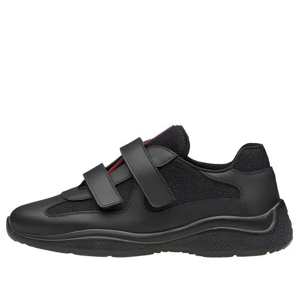 Prada Leather Sneakers 'black