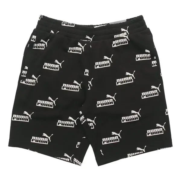 PUMA Amplified 9" Short Black White - Black/white