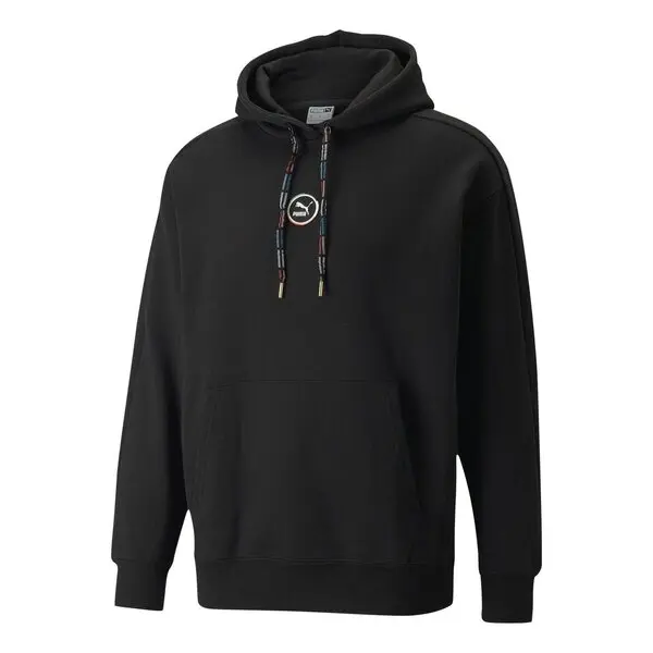 PUMA Circle Logo Hoodie - Black