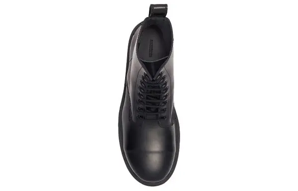 Balenciaga Small Cowhide Lace-up Combat Boots