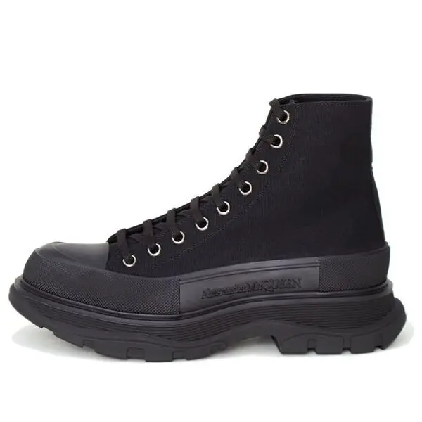 Alexander McQueen Tread Slick Boots - Black