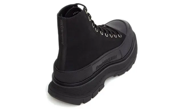 Alexander McQueen Tread Slick Boots - Black