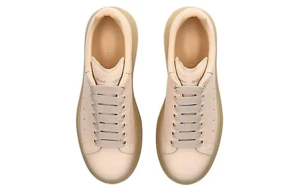 Alexander McQueen Oversized Low-top Sneakers - Beige