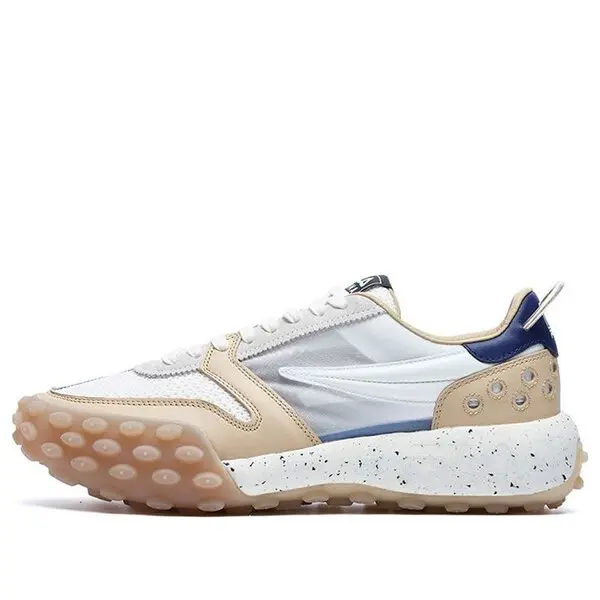 FILA Gara Chunky Lace-up Sneakers - White/beige/grey