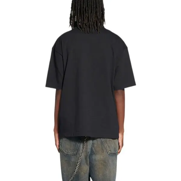Balenciaga Qixi Crest T-shirt Medium Fit - Black