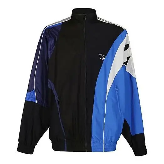 Balenciaga Track Jacket - Black/blue