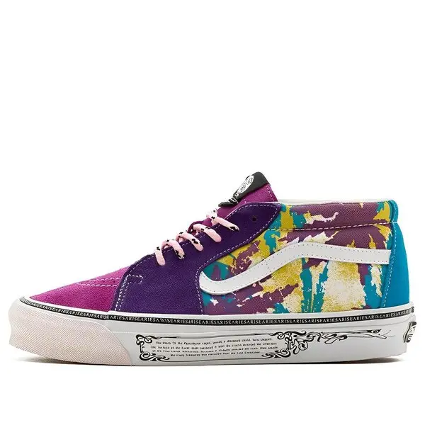 VANS Aries X Og Sk8-mid Lx 'weed Bright' Sneakers - Multi-color