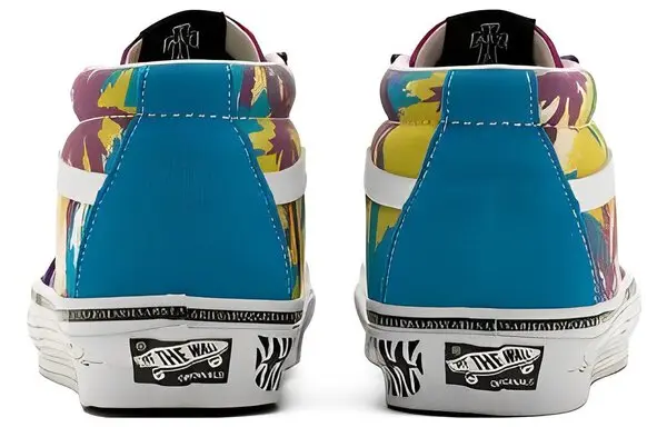 VANS Aries X Og Sk8-mid Lx 'weed Bright' Sneakers - Multi-color