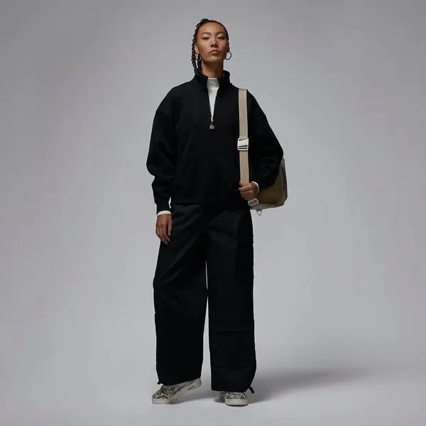 JORDAN Air Flight Fleece Half-zip Top