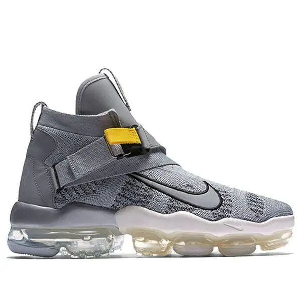 Nike Vapormax Premier Flyknit High Top Sneakers - Wolf Grey/black