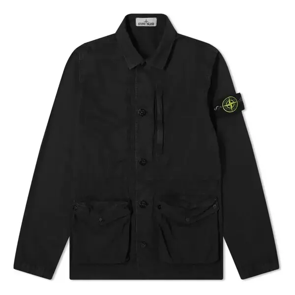 Stone Island Vintage Canvas 3 Pocket Jacket - Black