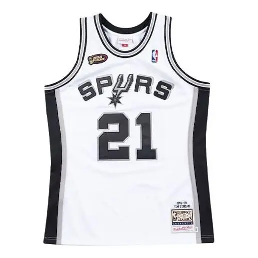 Mitchell & Ness 1998-99 Spurs Tim Duncan Basketball Vest - Default Colorway