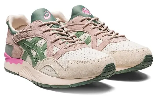 Asics Gel Lyte 5 "spring In Japan Slate" Low Top Sneakers - Gray/green