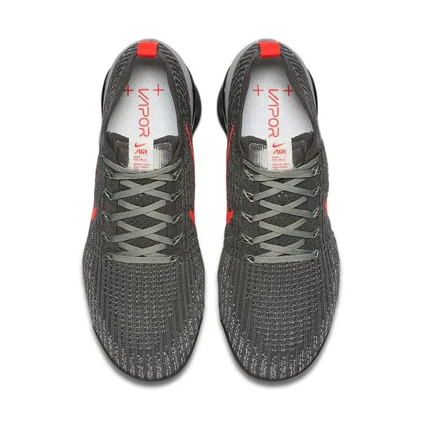 Nike Vapormax 3.0 "iron Grey" Sneakers - Grey/red